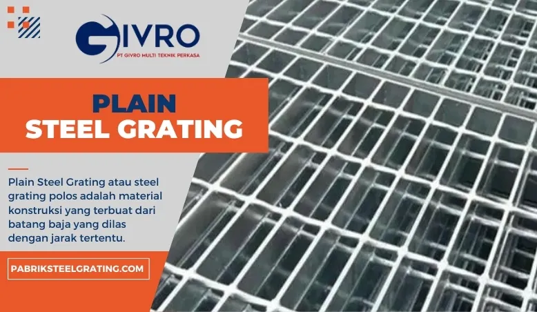 Plain Steel Grating | Steel Grating | Pabrik Steel Grating